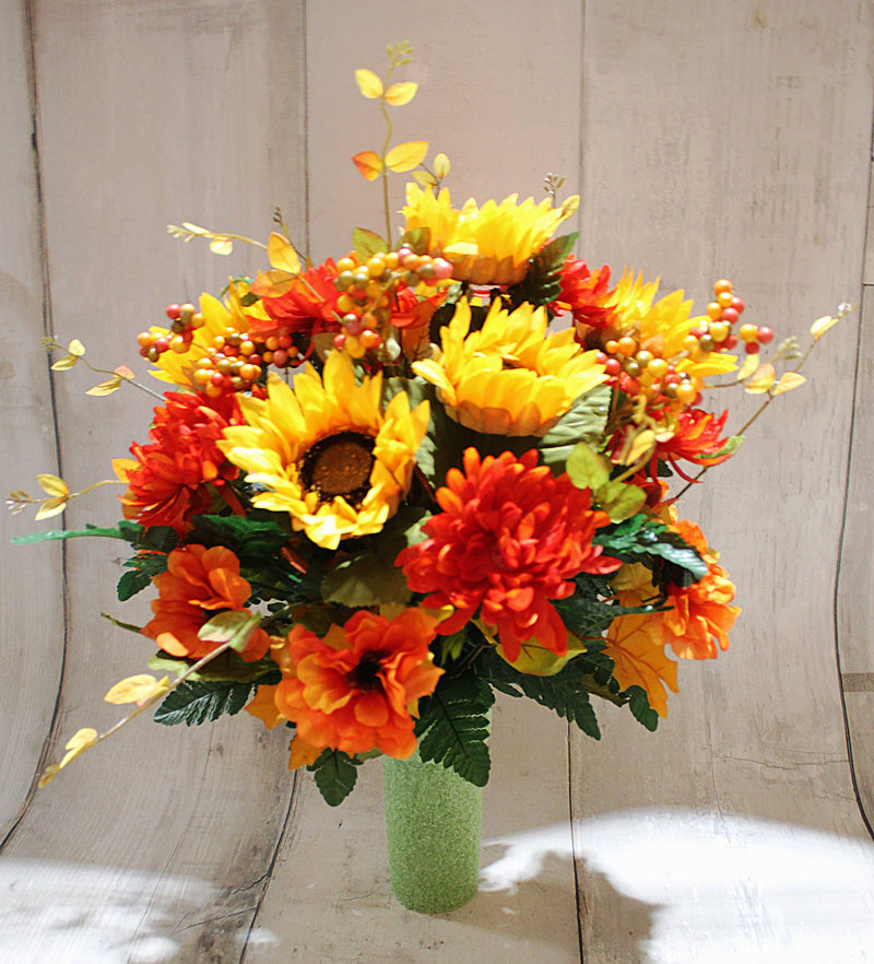 DIY Fall Memorial Cone – Ellis Home & Garden