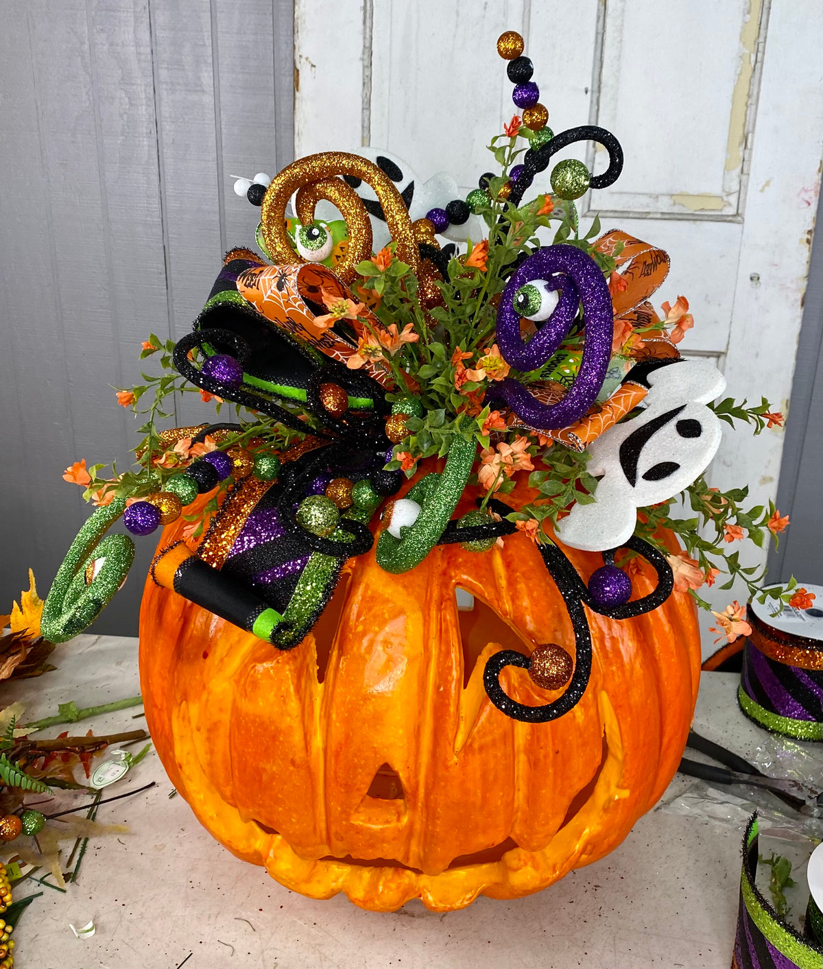 Halloween Jack-O-Lantern ~ 9/7/21 – Ellis Home & Garden