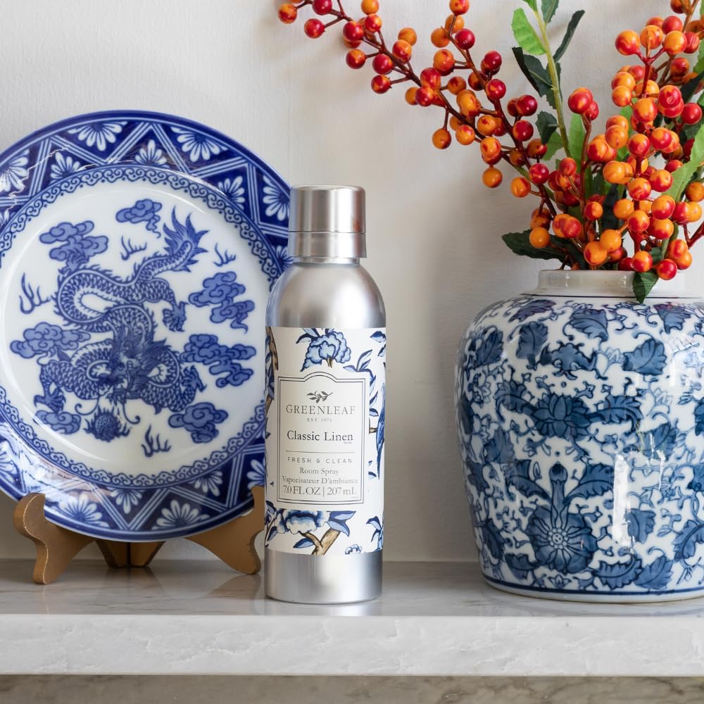 Greenleaf Classic Linen Room Spray – Ellis Home & Garden